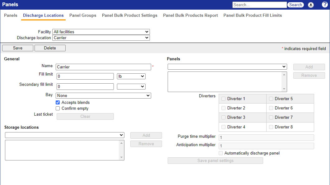 Maintaining Products in Terminal Management TMX